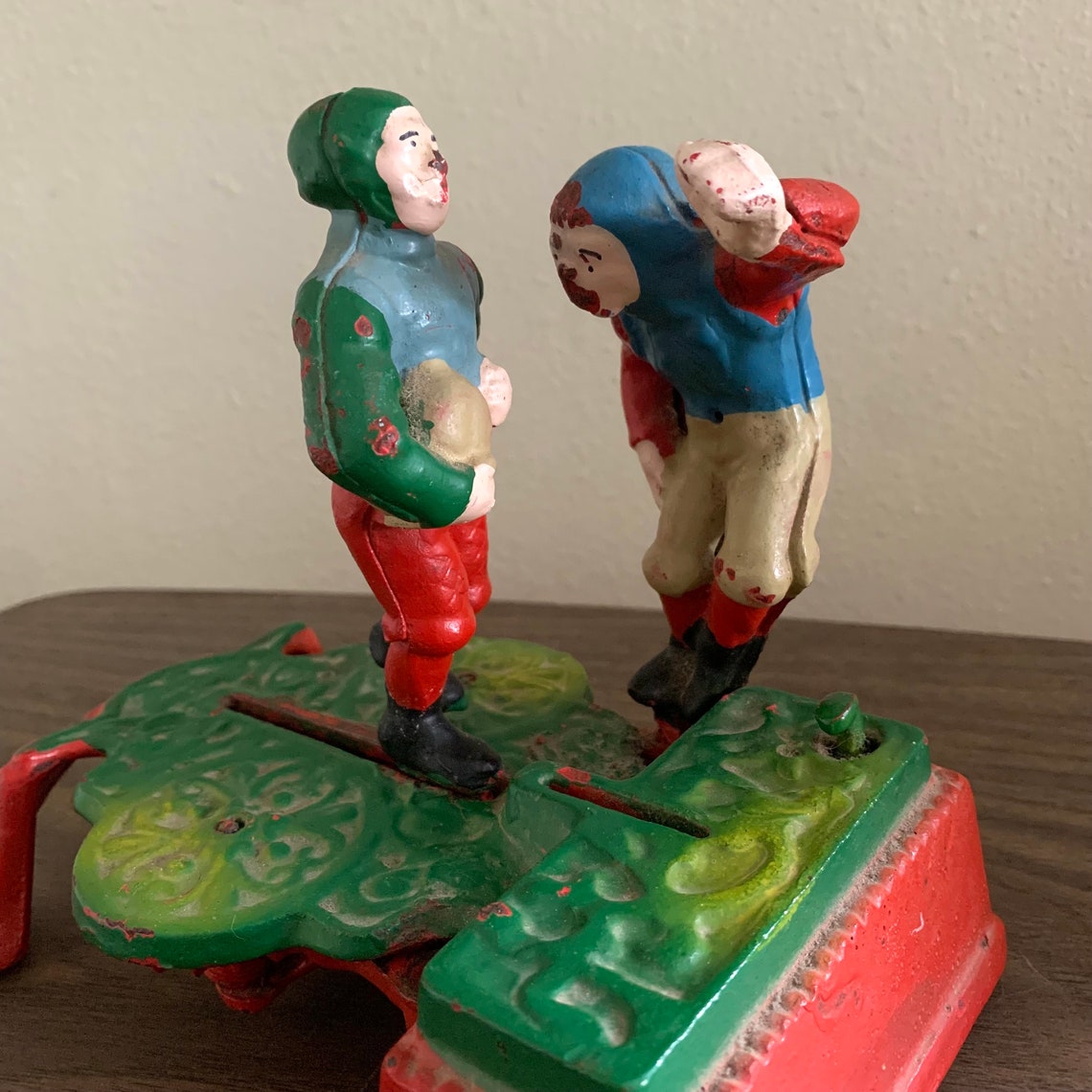 Rare Antique 1920s 1930s Depression Era Cast Iron Football Player Toy ...