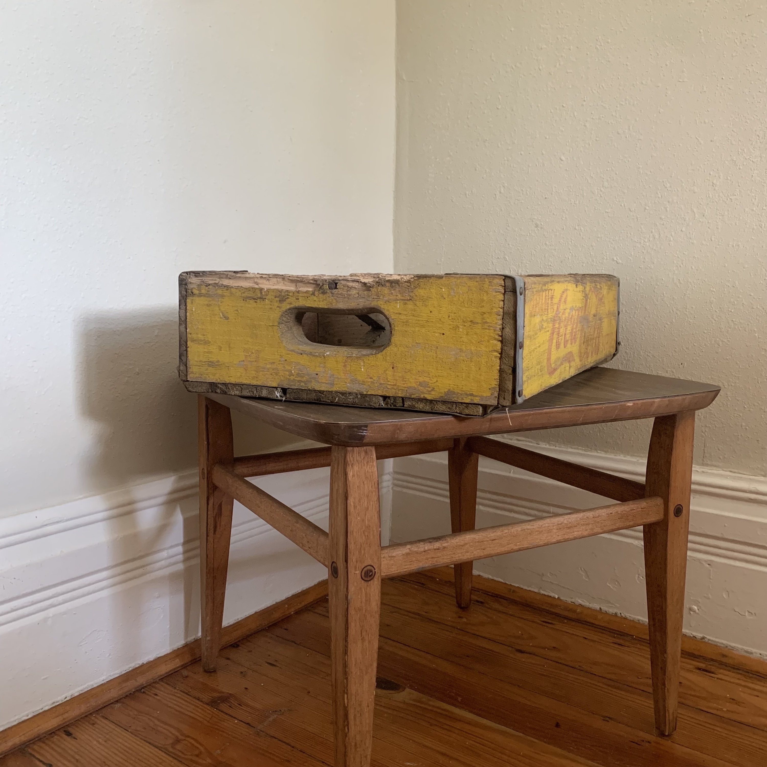 1950s 1960s Wooden Yellow Coca Cola Crate - Etsy