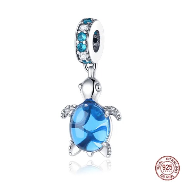Sea Turtle Charm - Etsy UK