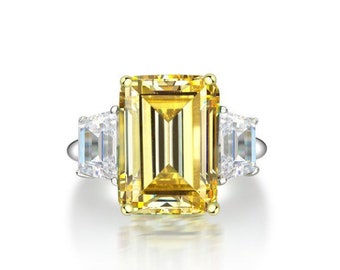 Large Diamond Ring - Etsy