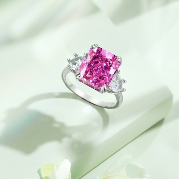 Large Pink Stone - Etsy