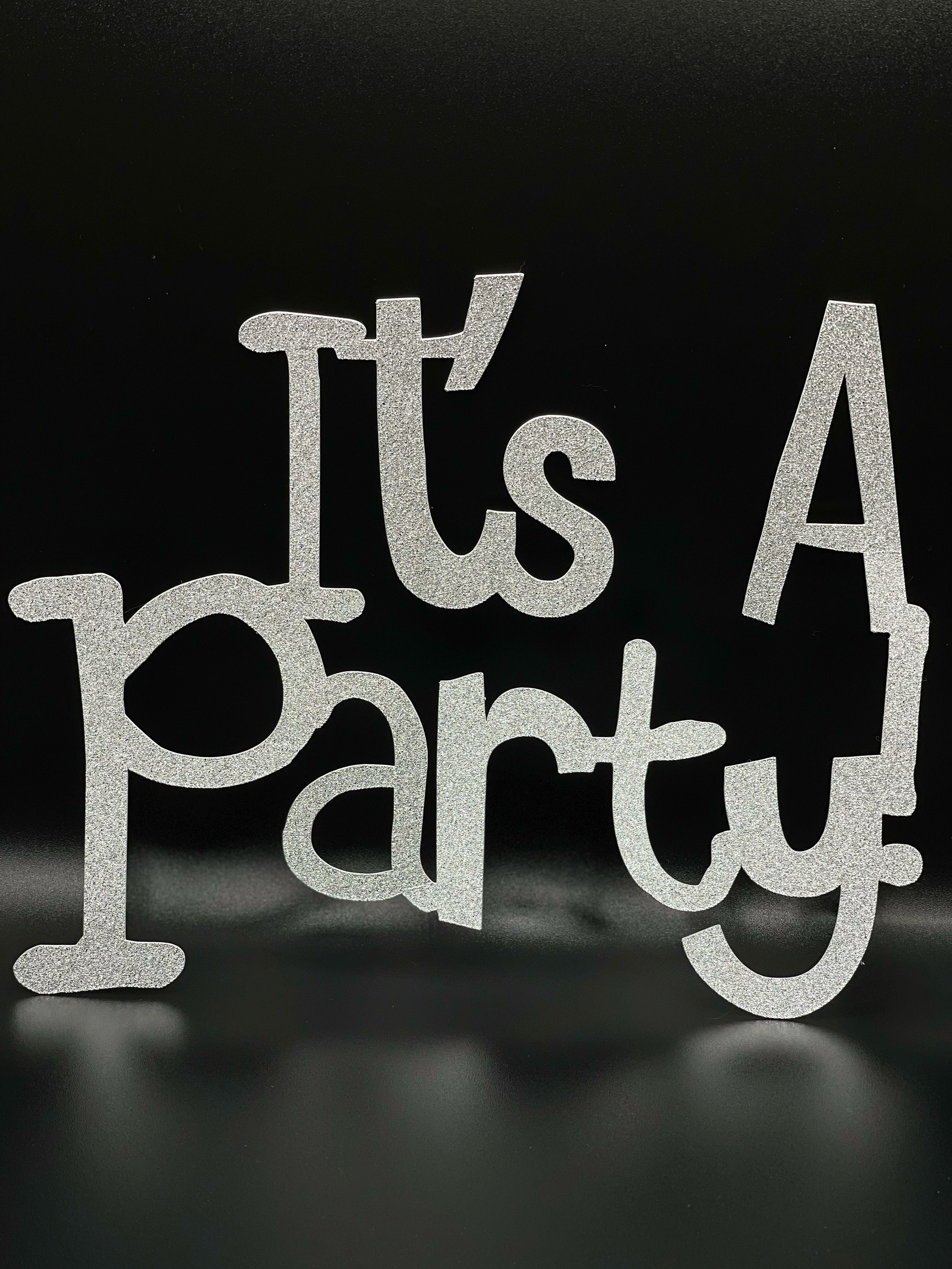 Its A Party Party Time Party Party Supplies Party | Etsy