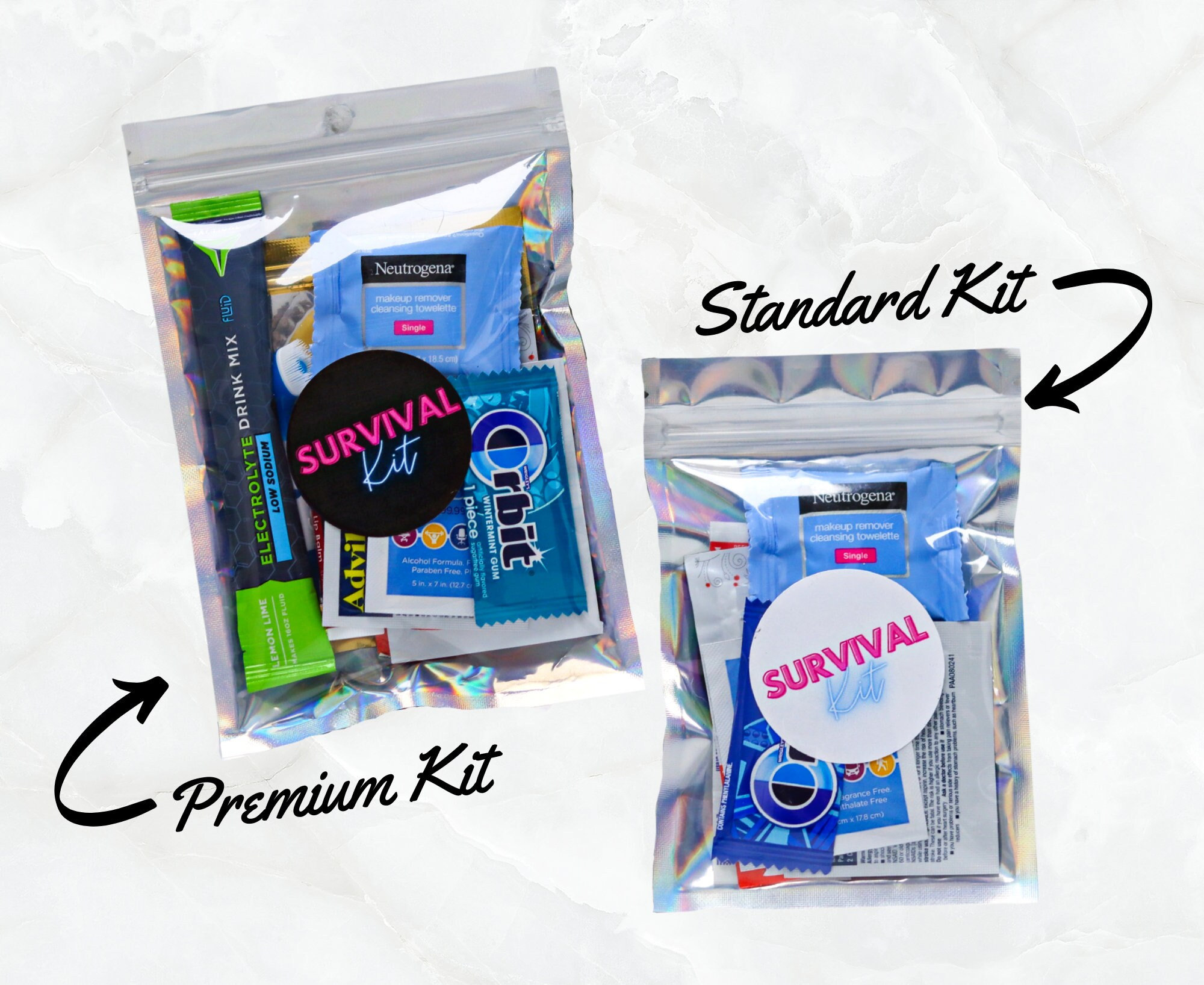 Adult Party Favors Complete With Supplies Hangover Kit Etsy