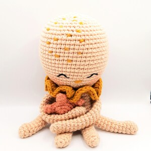 Häkelanleitung Krake Oskar Amigurumi PDF Datei crochet pattern octopus oscar pdf - Etsy.de