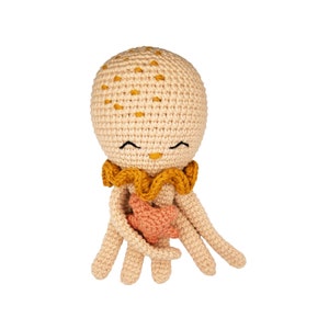 Häkelanleitung Krake Oskar Amigurumi PDF Datei crochet pattern octopus oscar pdf - Etsy.de