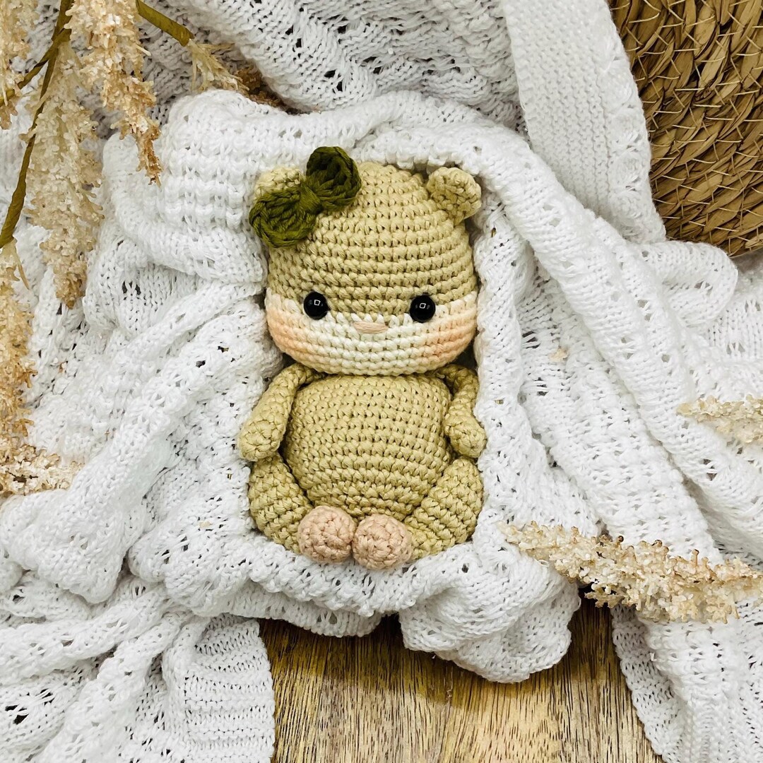 Crochet Pattern Hamster Otto Amigurumi PDF File Crochet Pattern Hamster ...