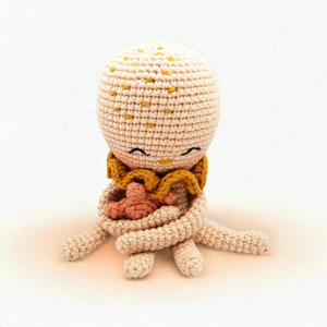 Häkelanleitung Krake Oskar Amigurumi PDF Datei crochet pattern octopus oscar pdf - Etsy.de