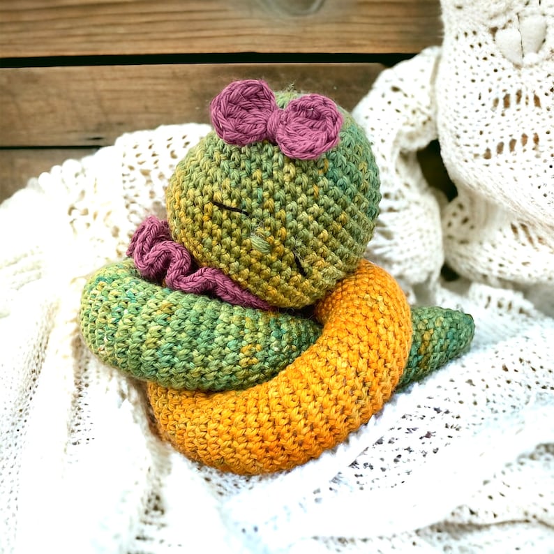 Crochet Pattern Snake Adder Elli Amigurumi PDF File Crochet Pattern ...