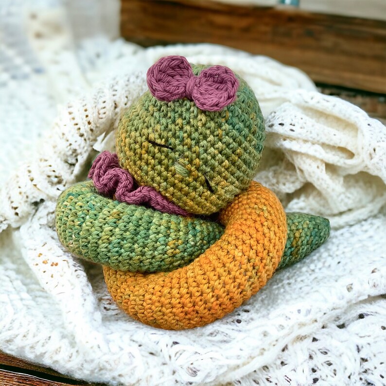 Crochet Pattern Snake Adder Elli Amigurumi PDF File Crochet Pattern ...