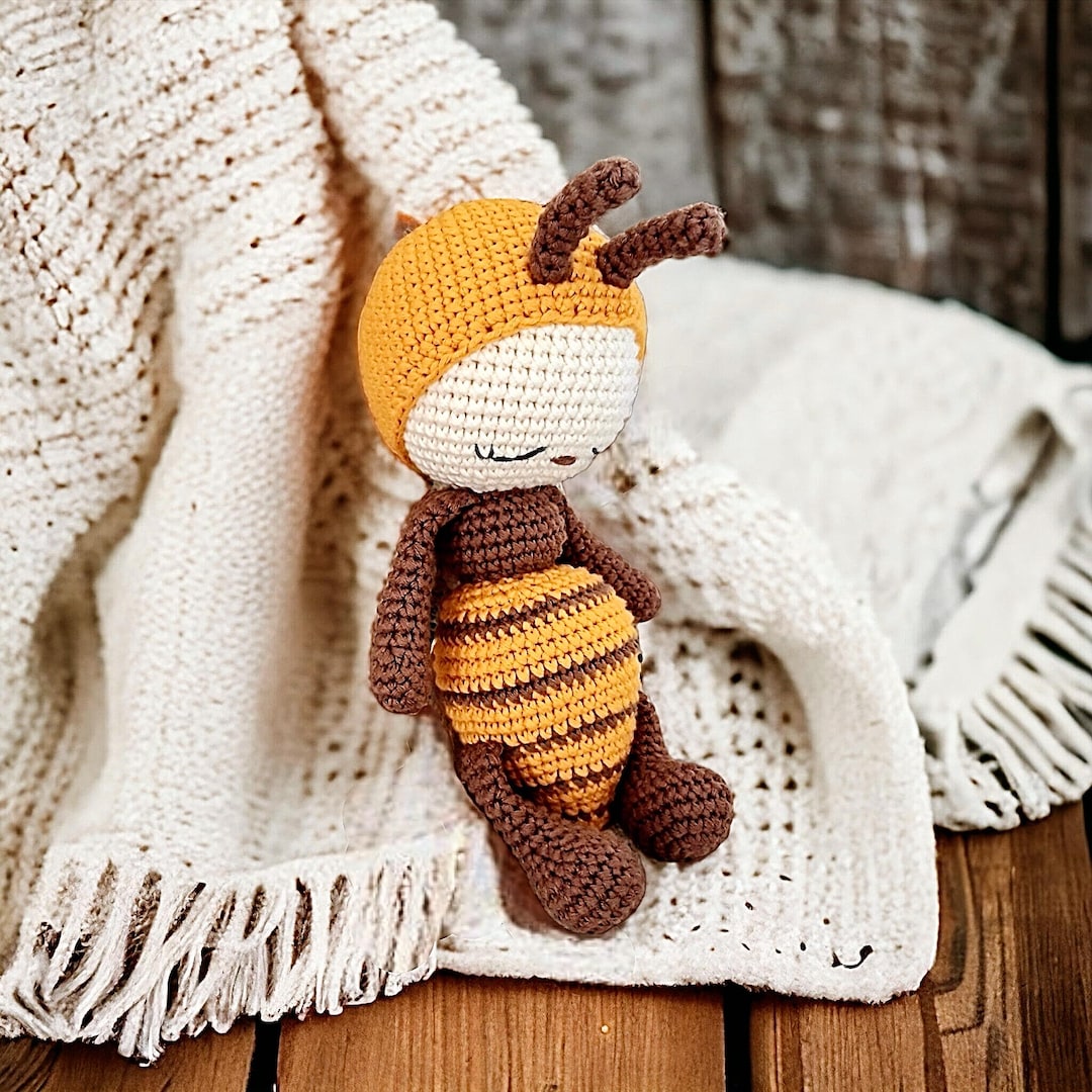 Crochet Pattern Bee Wasp Johann, Amigurumi, Crochet Toy PDF File ...