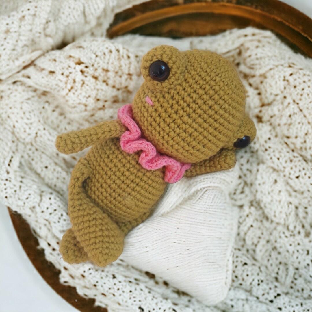 Crochet Pattern Frog Bruno Amigurumi PDF File Crochet Pattern Frog ...