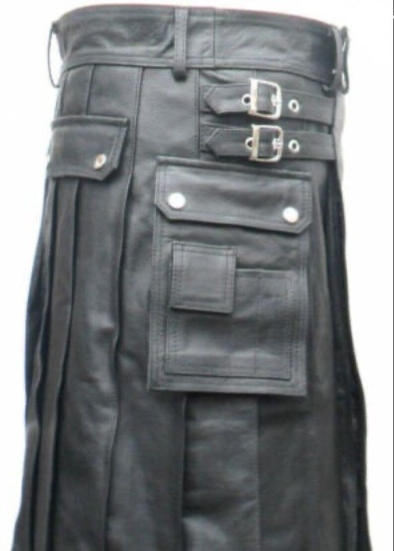 Men Leather Roman Gladiator Kilt Set Mens LARP Heavy Duty - Etsy