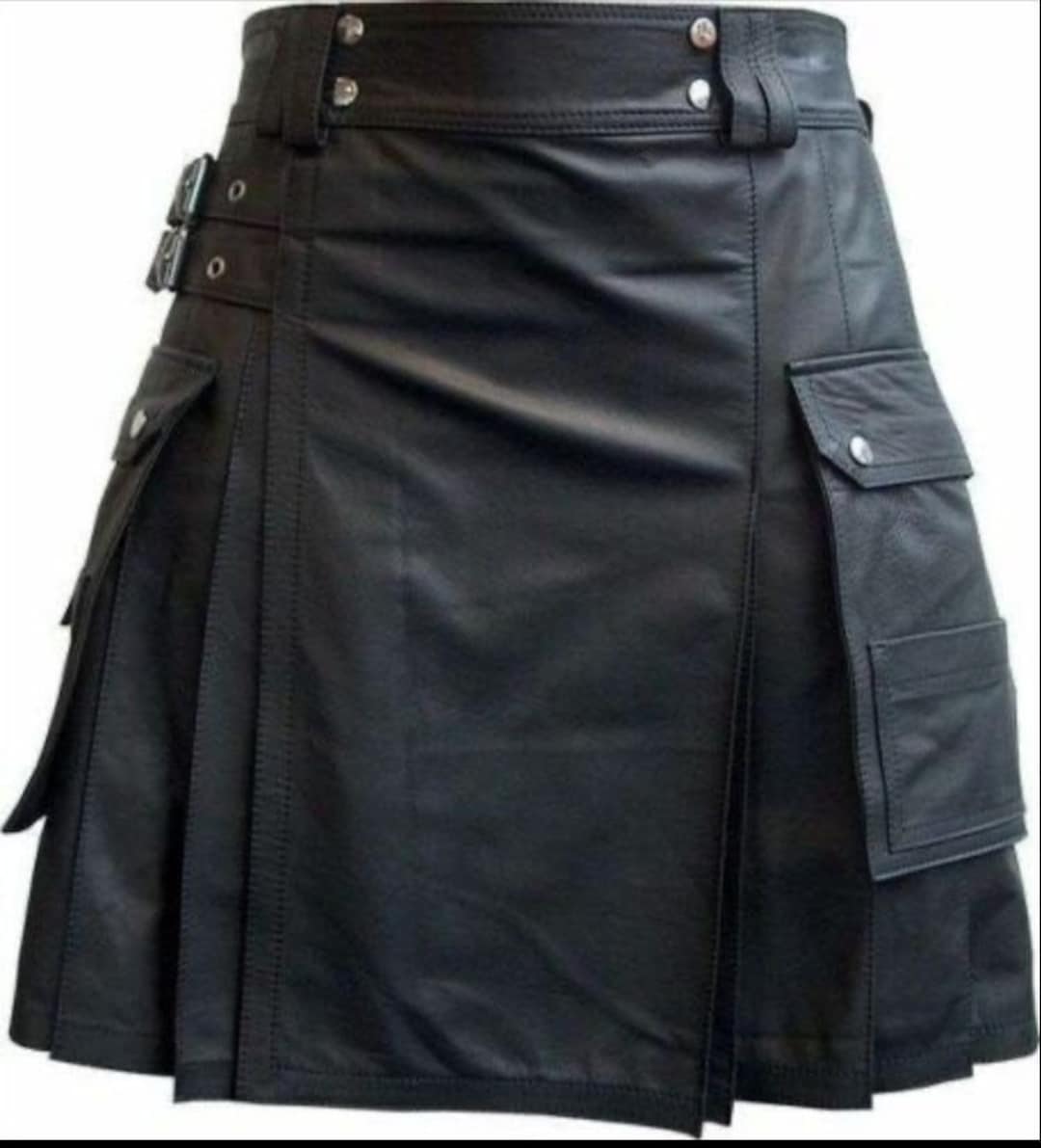 Men Leather Roman Gladiator Kilt Set Mens LARP Heavy Duty - Etsy