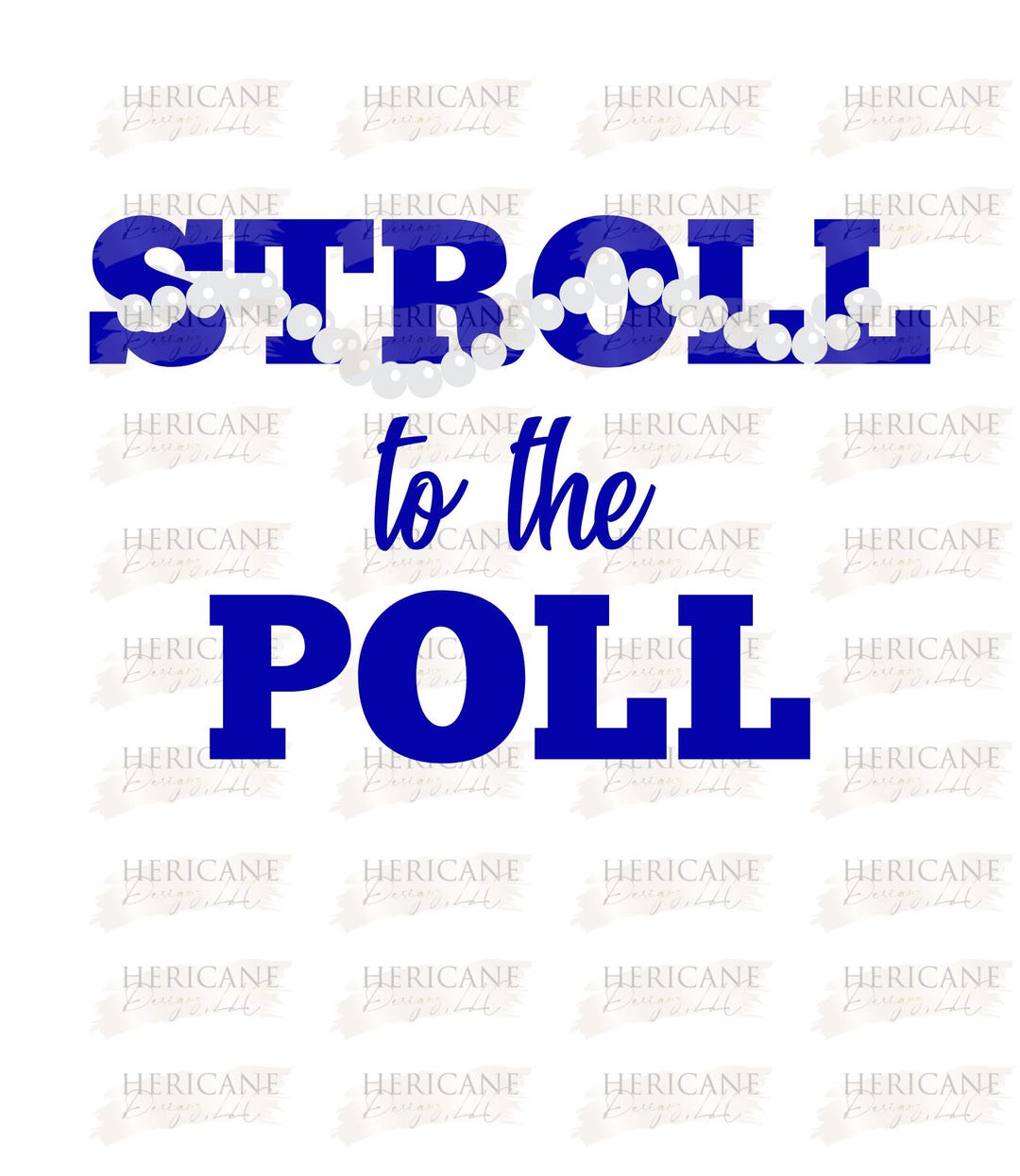 Stroll to the Poll D9 Inspired PNG - Etsy