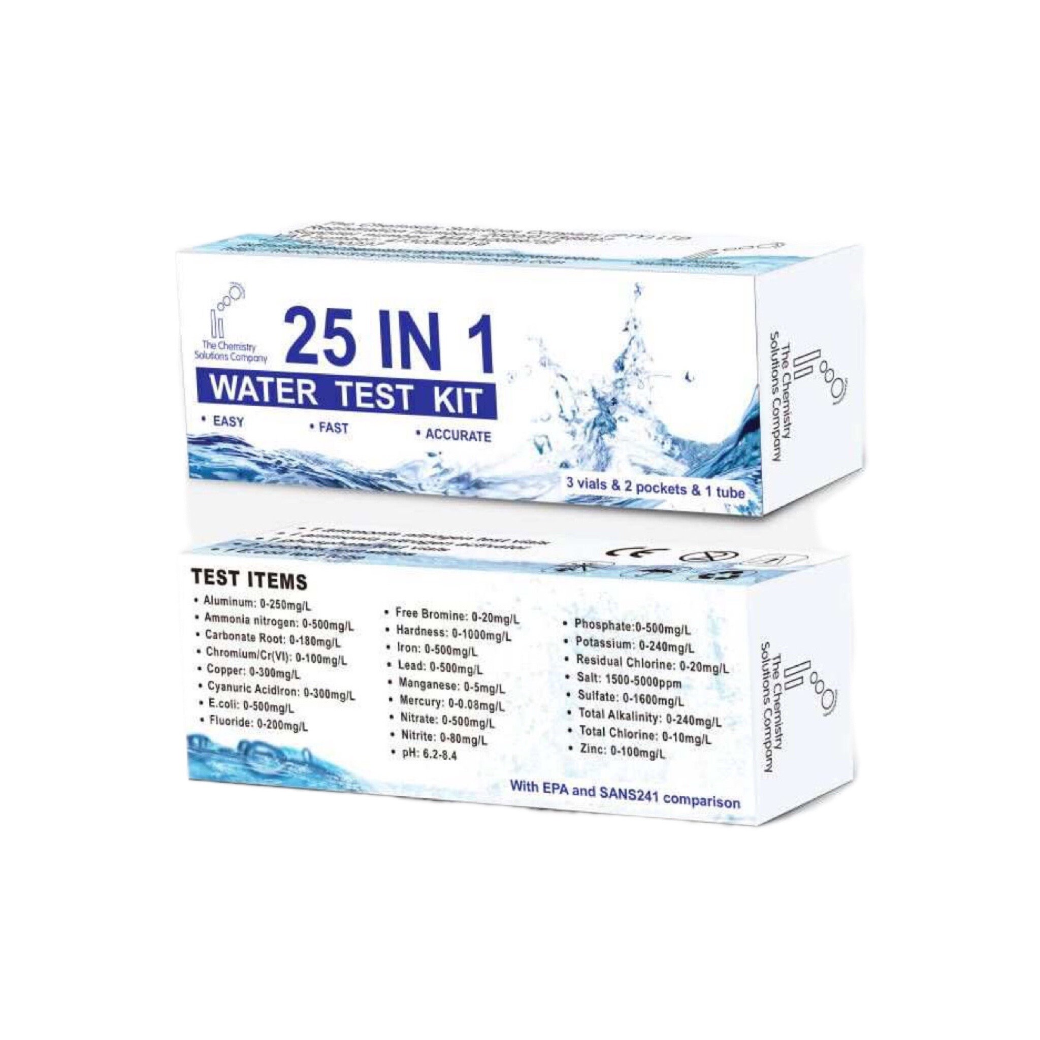 25 in 1 Water Testing Kit - Etsy