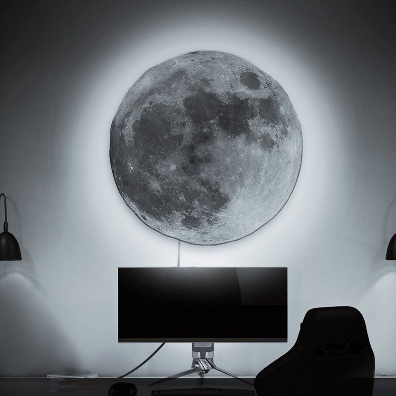 Moon Glow Lamp - Etsy