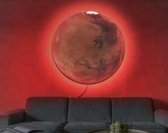 Mars Wall Decor - Etsy