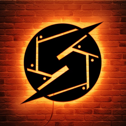 Metroid Samus Sign Neon Like LED Light Wall Decor - Etsy Canada