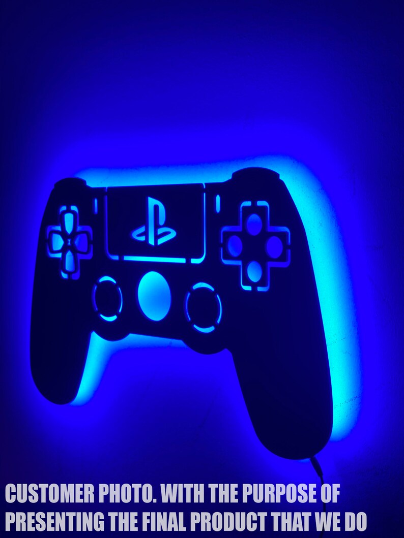 Atari Led Sign Wall Art Decor Glow in the Dark Wall Art - Etsy