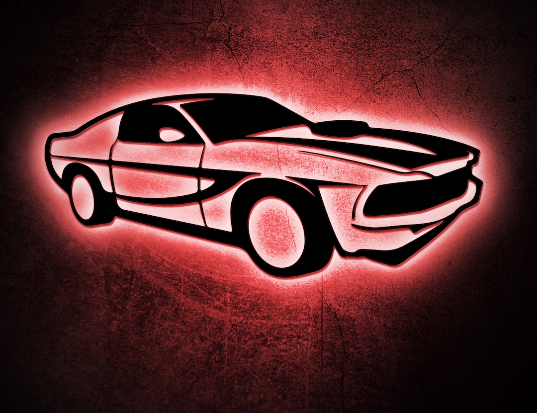 Ford Mustang Led Neon Sign Cars Led Light Sign Custom Led Sign Custom ...