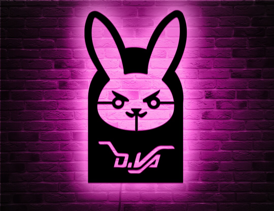 Dva LED Wall Decor Glow-in-the-dark Art Room Accent Home - Etsy