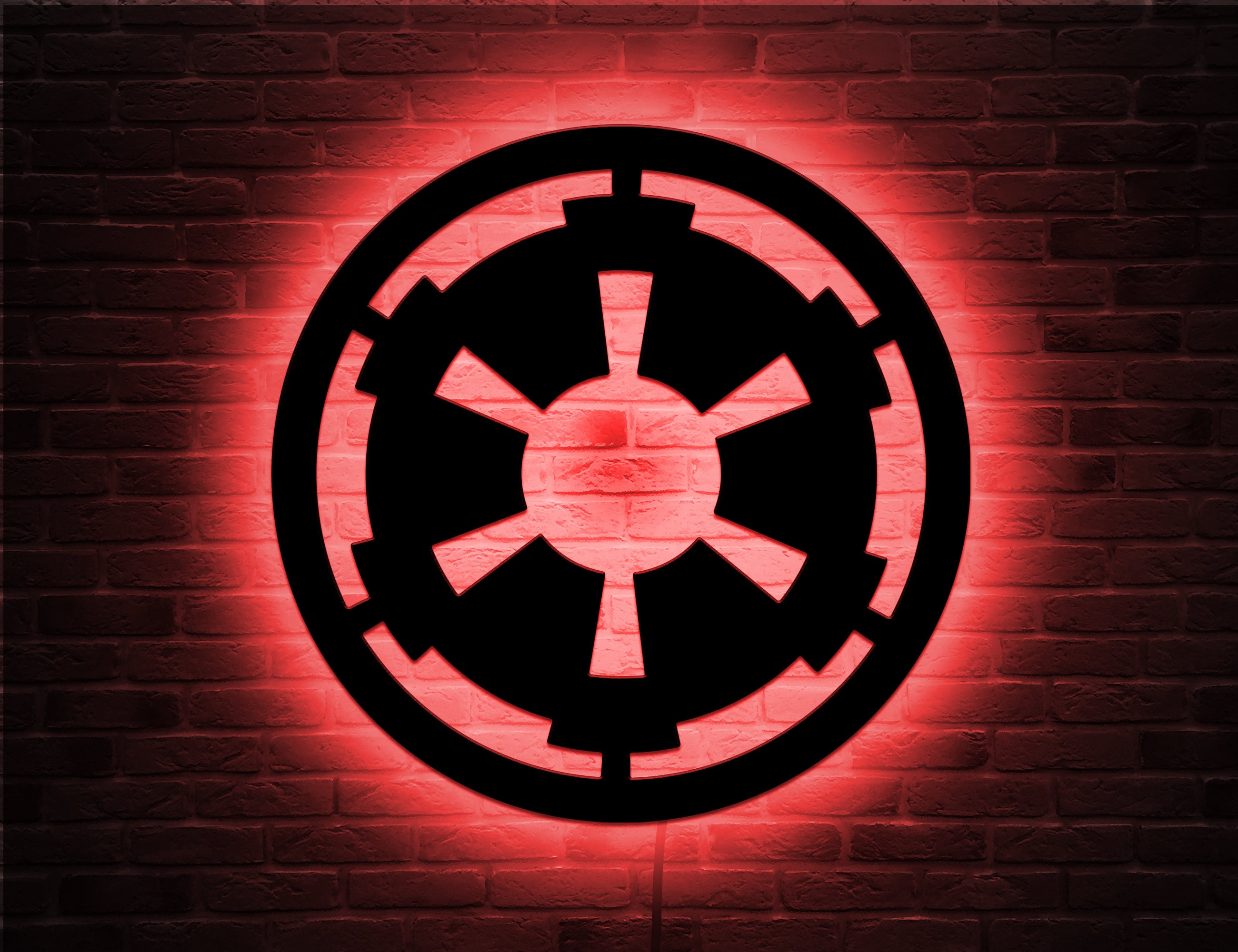 Star Wars Empire Logo Red