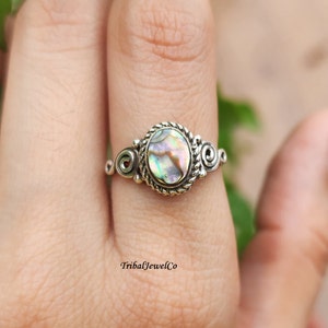 Abalone Ring - Etsy