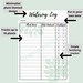 Plant Watering Log Digital Download/plant Watering Log PDF Download ...