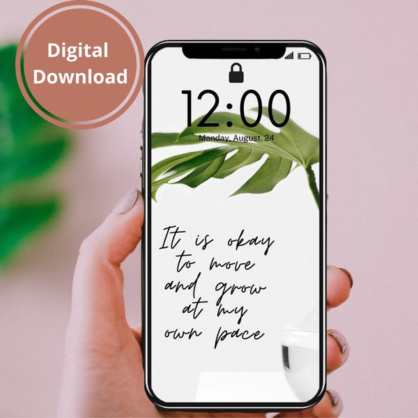 Houseplant Phone Wallpaper - Etsy