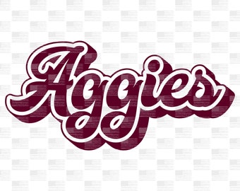 Texas a m logo svg - Etsy España
