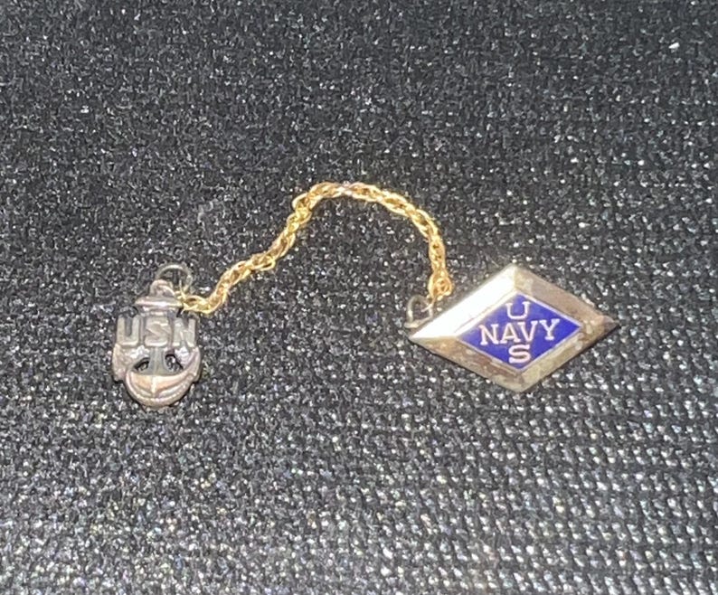 Vintage US Navy Pins - Etsy