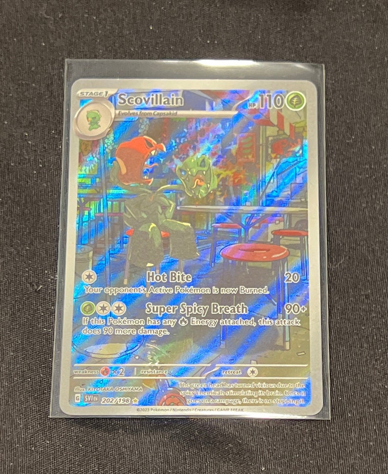Pokémon Scovillain 202 - Etsy