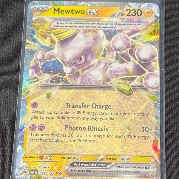 Mewtwo Ex - Etsy