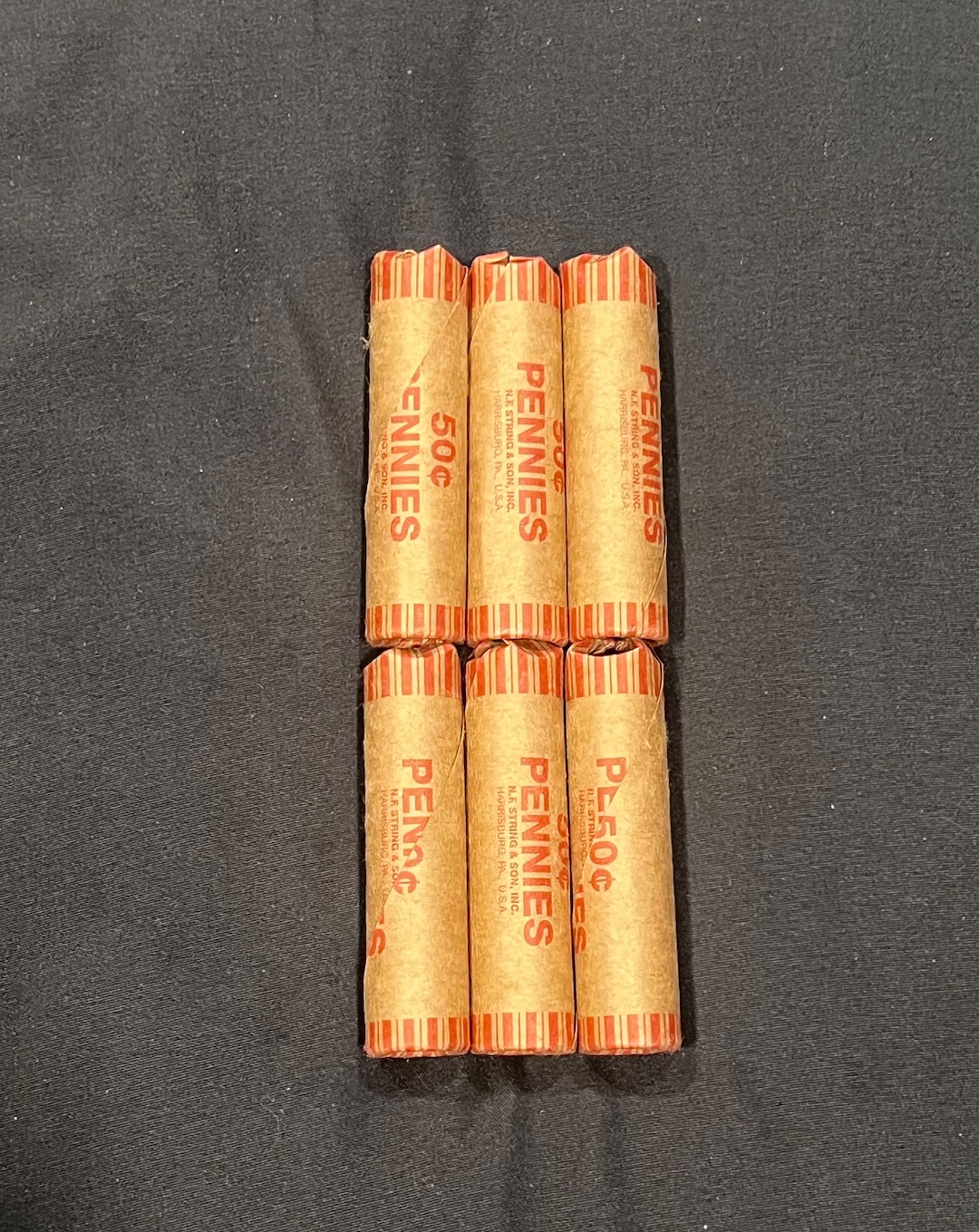 Wheat Penny Rolls- Mixed Dates, 6 Full Rolls - Etsy