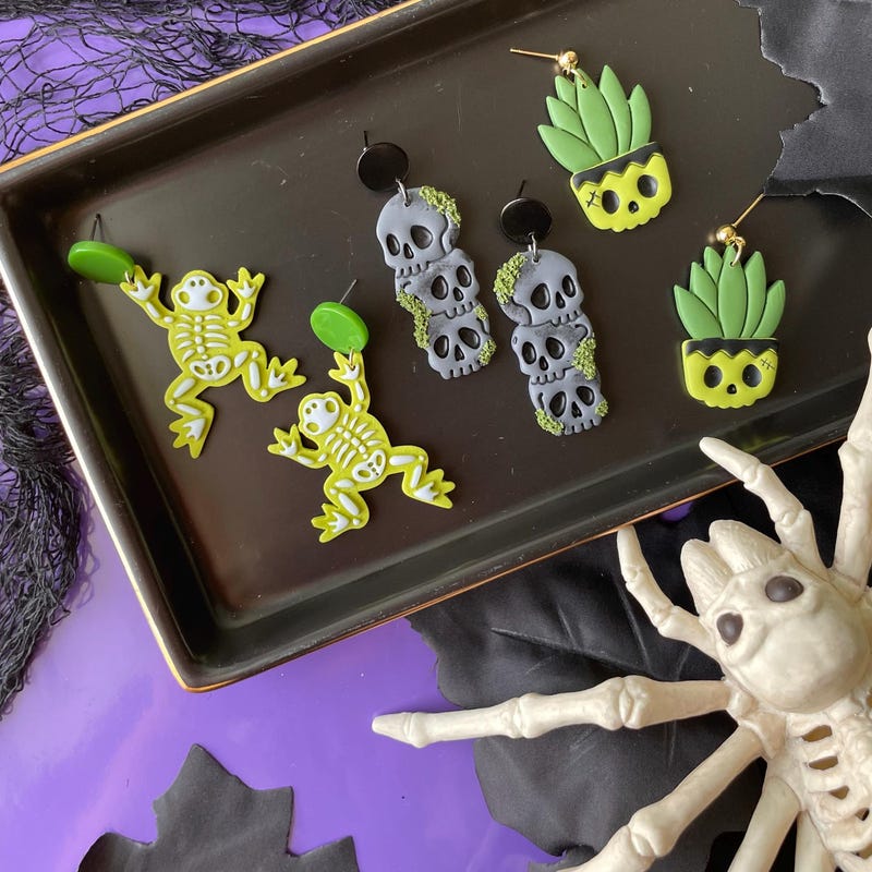 Clay Skeleton - Etsy