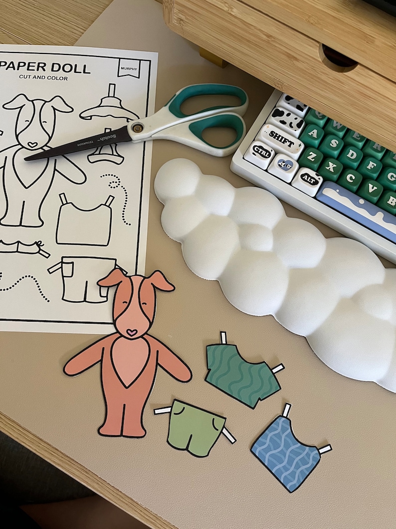 Murphy Paper Doll Digital Download - Etsy