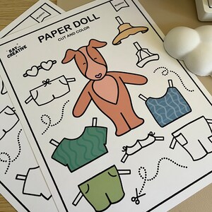 Murphy Paper Doll Digital Download - Etsy