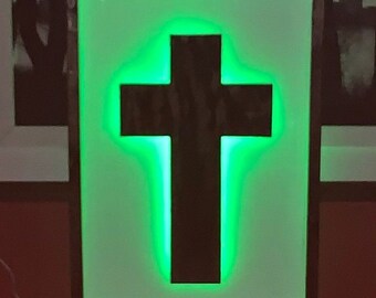 Cross Shadow Box - Etsy