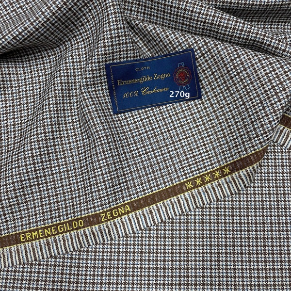Woven Blue Check Fabric - Etsy