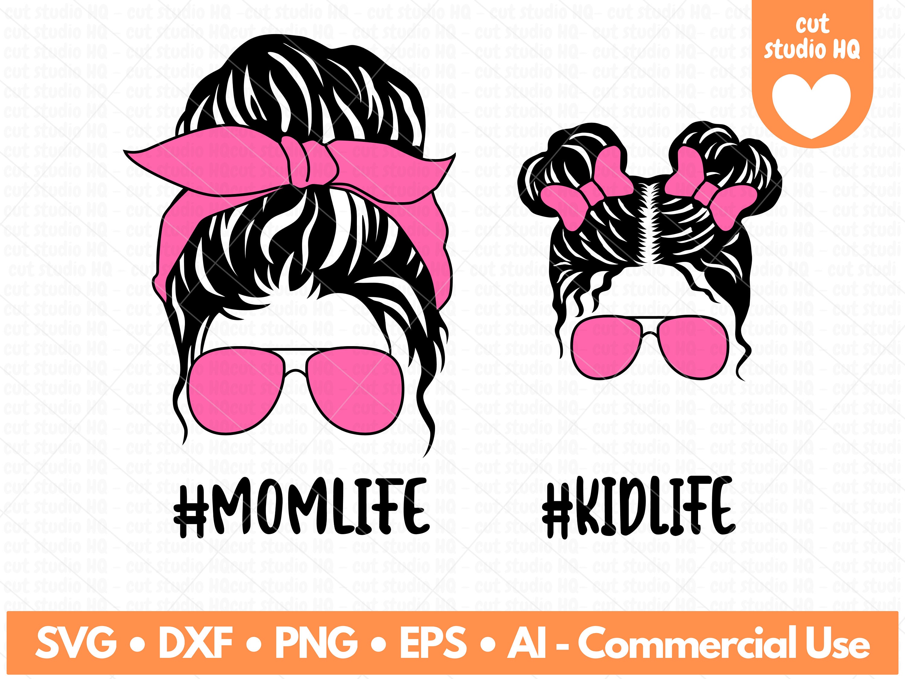 Mom Life Kid Life Svg, Momlife Svg, Mom Life Kid Life Png, Mom Daughter ...