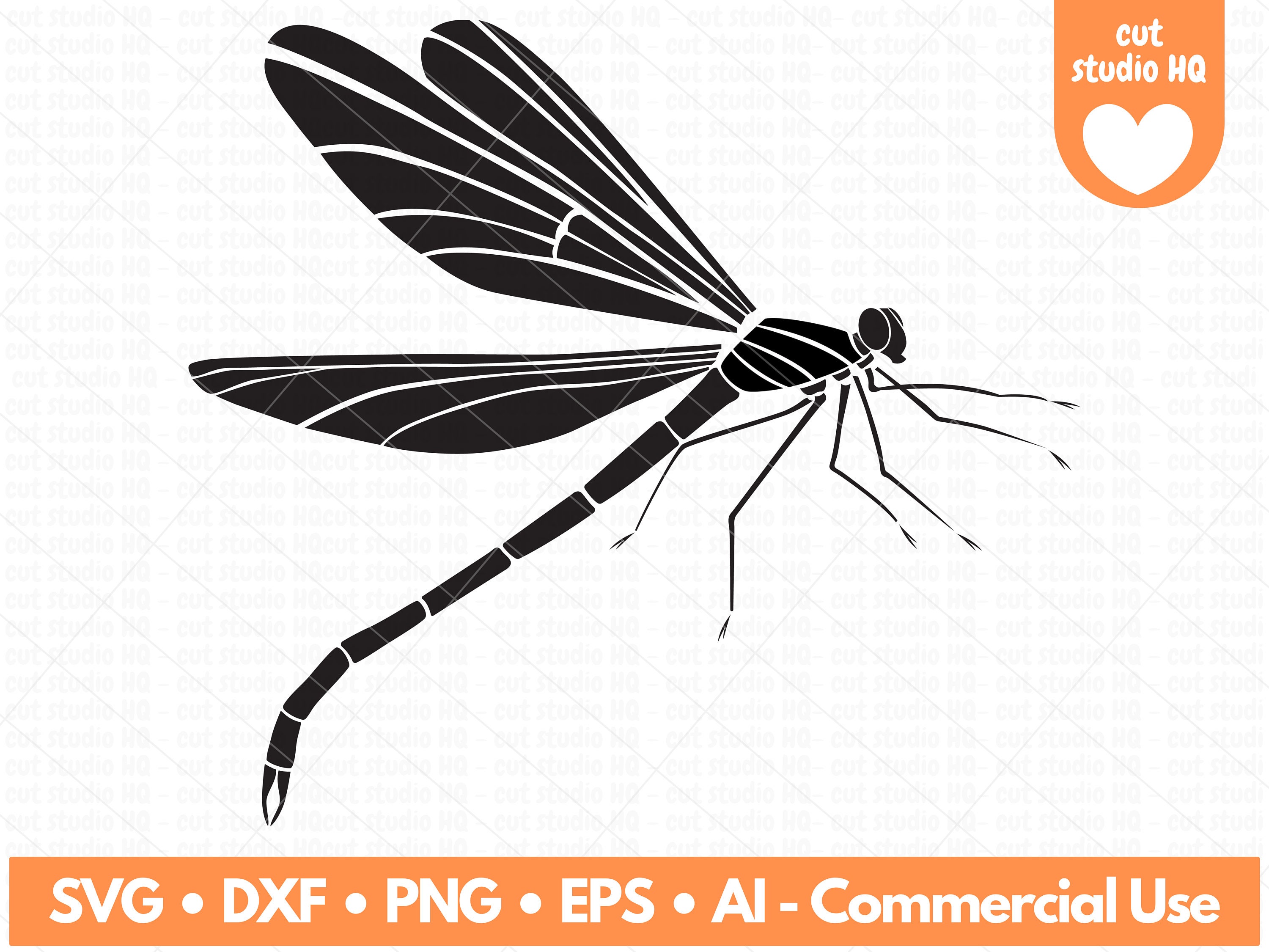 Dragonfly SVG Dragonfly Png Dragonfly Dxf Dragonfly Eps - Etsy