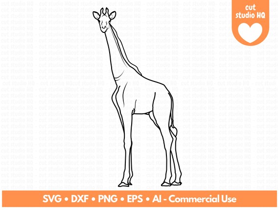 Giraffe SVG / Giraffe Mandala SVG / Printing Design Clipart | Etsy
