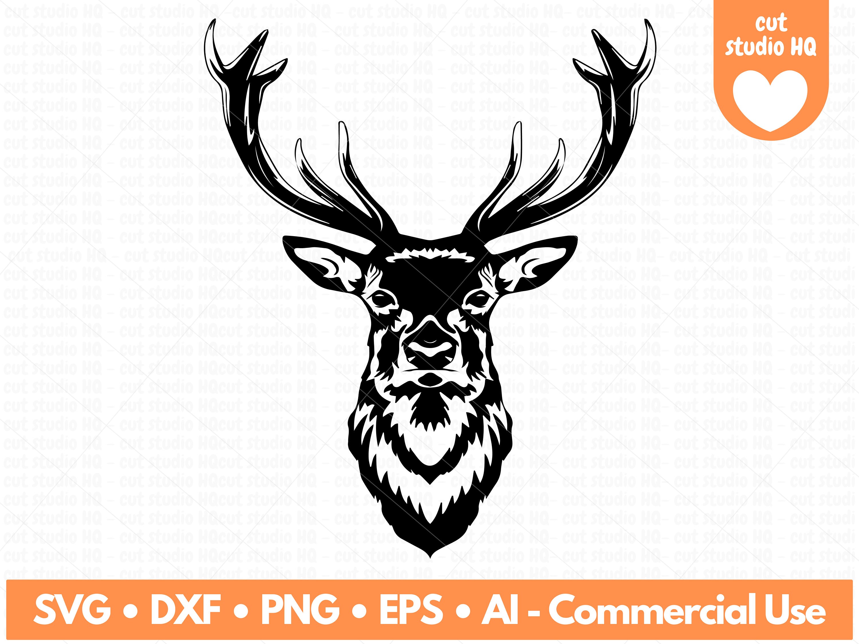 Deer Antlers Svg Deer Antlers Png Deer Antlers Dxf Deer Antlers Eps