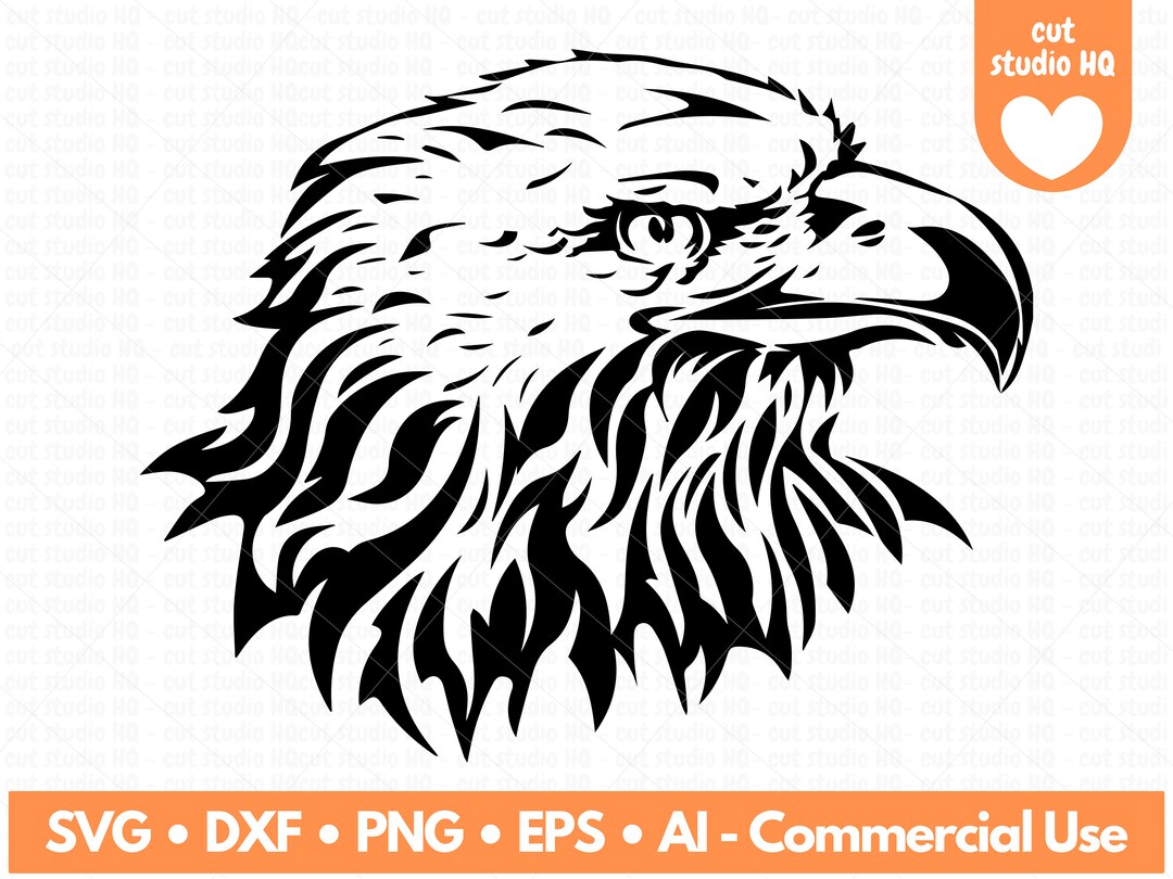 Eagle Head SVG, Eagle Head Png, Eagle Head Dxf, Eagle Head Eps, Eagle ...