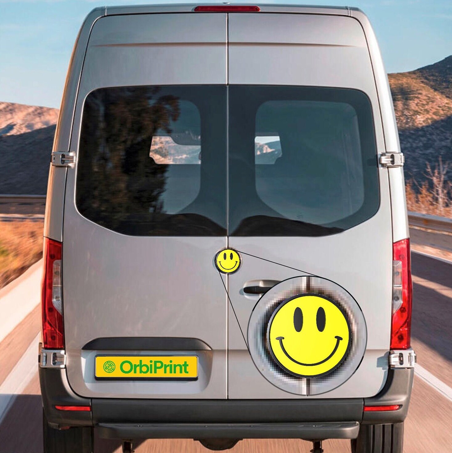 Smiley Face Sprinter/crafter 06-24 3D Printed, VW, Camper, Conversion ...