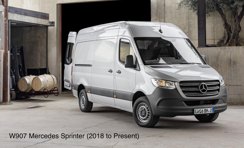 Mercedes Badge Sprinter 06-24 3D Printed Benz, Emblem, Camper ...