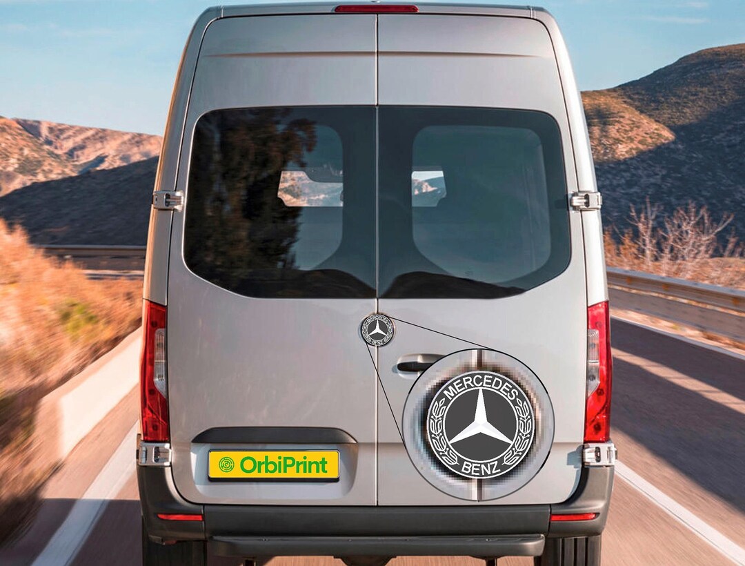 Mercedes Badge Sprinter 06-24 3D Printed Benz, Emblem, Camper ...
