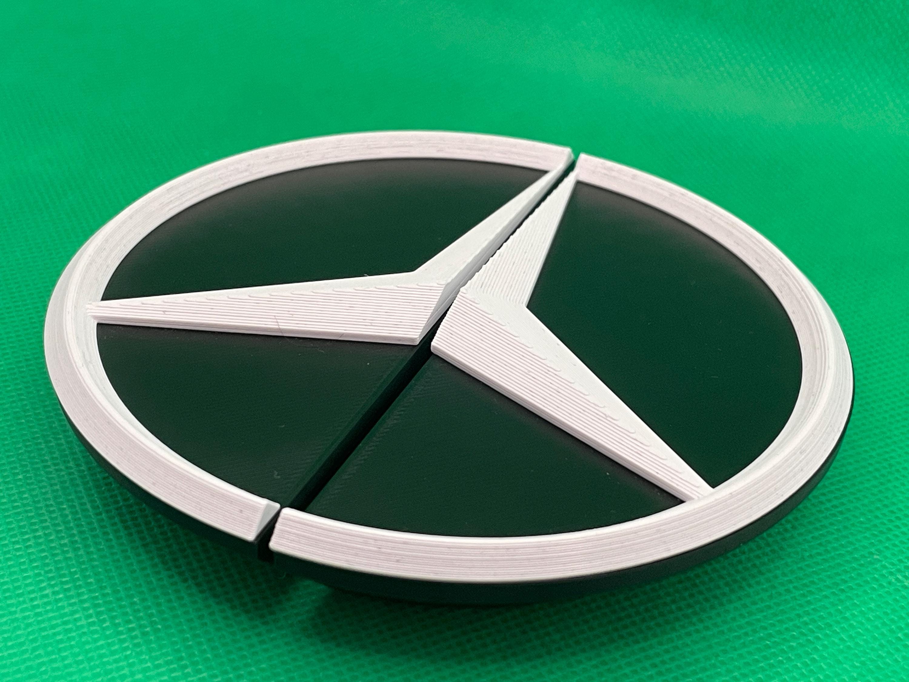 MB Logo Rear Door Split Emblem for Mercedes Sprinter & VW Crafter Vans ...