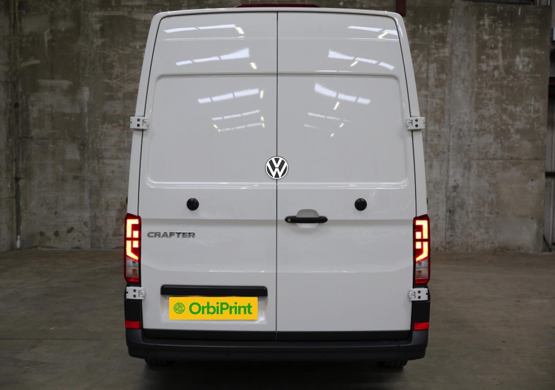 Volkswagen Rear Door Emblem for VW Crafter Vans - Durable, Stylish ...