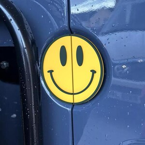 Smiley Face Rear Door Split Emblem for Mercedes Sprinter & VW Crafter ...